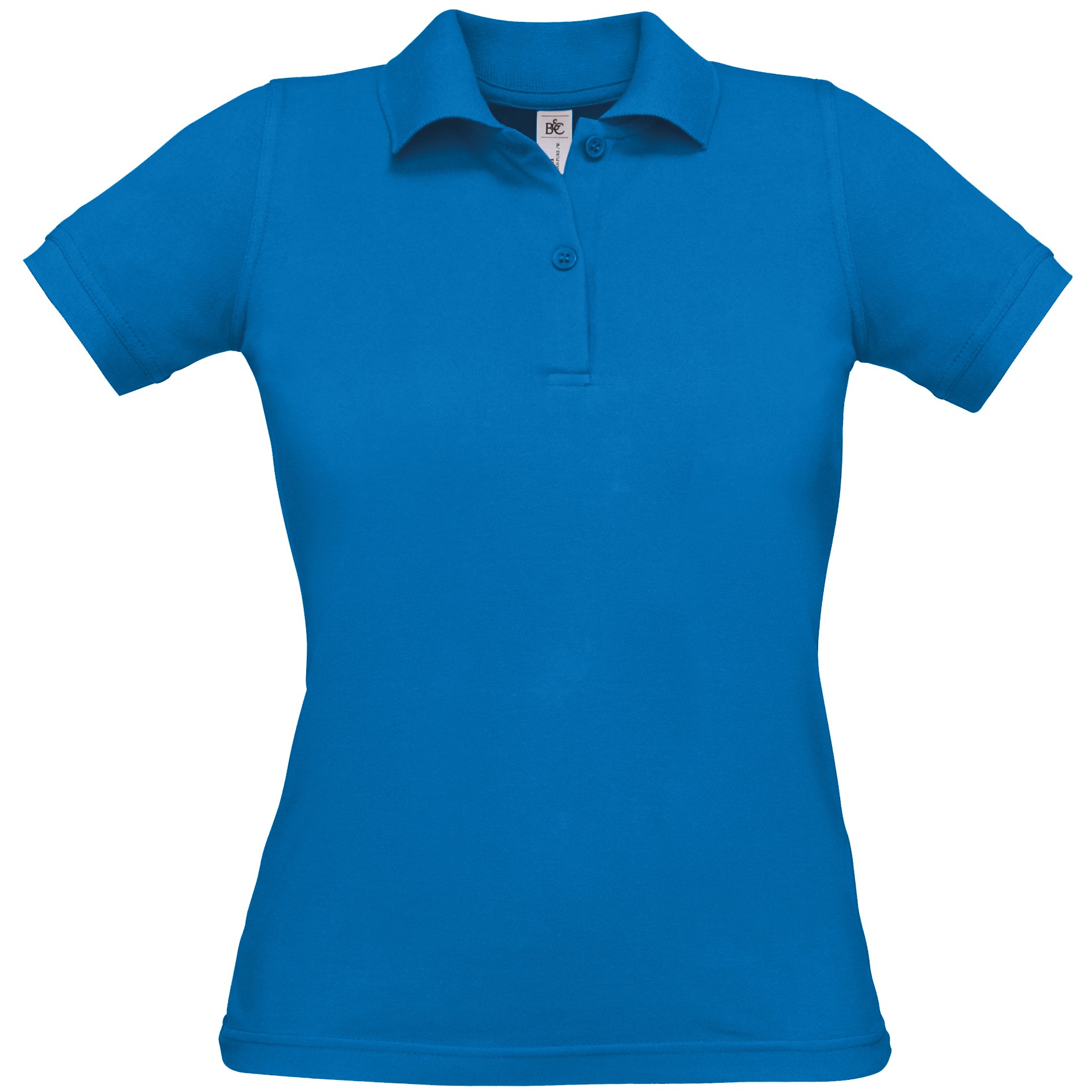 B&C Collection Women's Safran Pure PW455 -Ladies Short Sleeve Polo ...